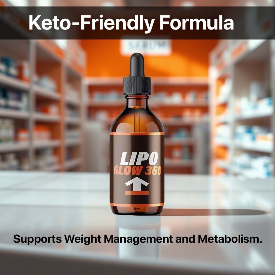 Lipo Glow 360 Drops Max Strength Formula, Weight Management Supplement ...