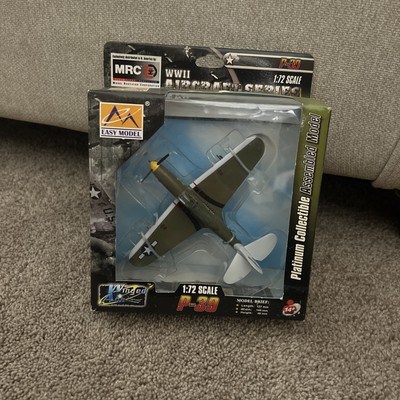 Easy Model WWII Aircraft Series P-39 Vehicle Winged Ace 1:72 Scale ...