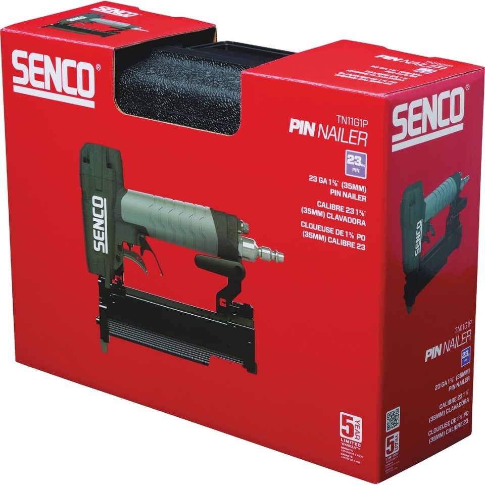 Senco 23-Gauge Straight Strip Micro Pin Nailer TN11G1P Senco TN11G1P ...