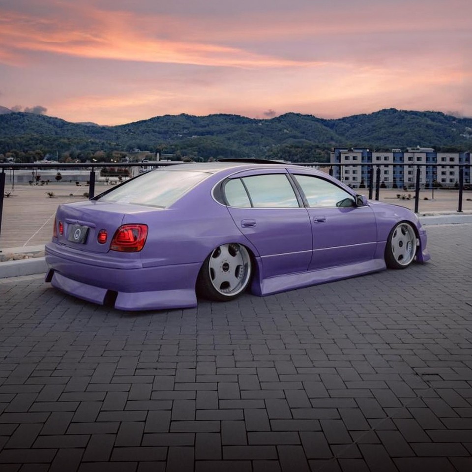 KBD Body Kits Bsport 4 Pc Polyurethane Full body Kit For Lexus GS 1998 ...