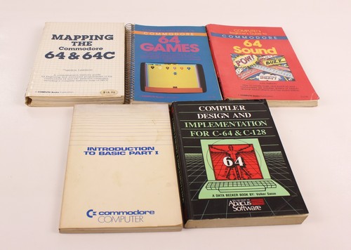 Mapping the Commodore 64 & 64C plus 4 other Commodore 64 Manuals 5 ...