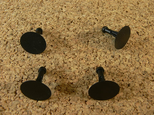 GENUINE LAND ROVER COWL PANEL CLIPS RANGE ROVER 03 - 12 NEW SET OF 4 ...