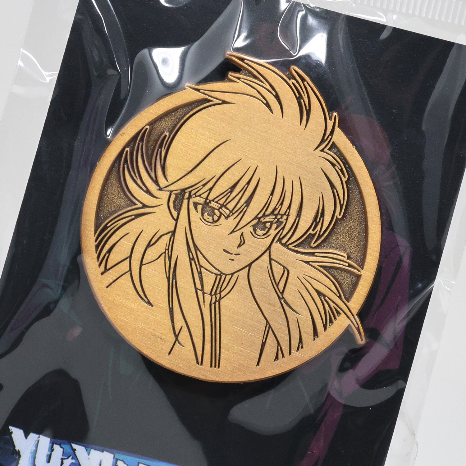Yu Yu Hakusho Kurama Limited Edition Antique Gold Enamel Pin Figure ...