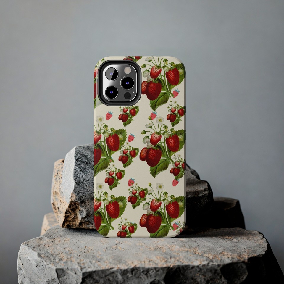 Cute Strawberry Phone Case, Summer Phone Case, Fruit Phone Case, Mom ...