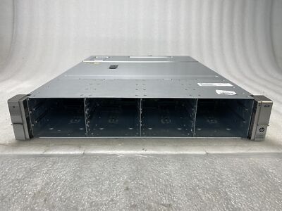 HP D3600 Storage Enclosure QW968A 12x 3.5" Bay 2x 12Gb SAS Controller ...
