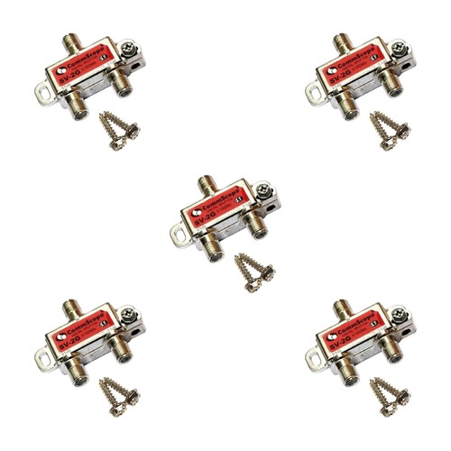 2-Way Digital Coaxial Splitter SV-2G, 5-1002 Mhz (5 Pack) | eBay
