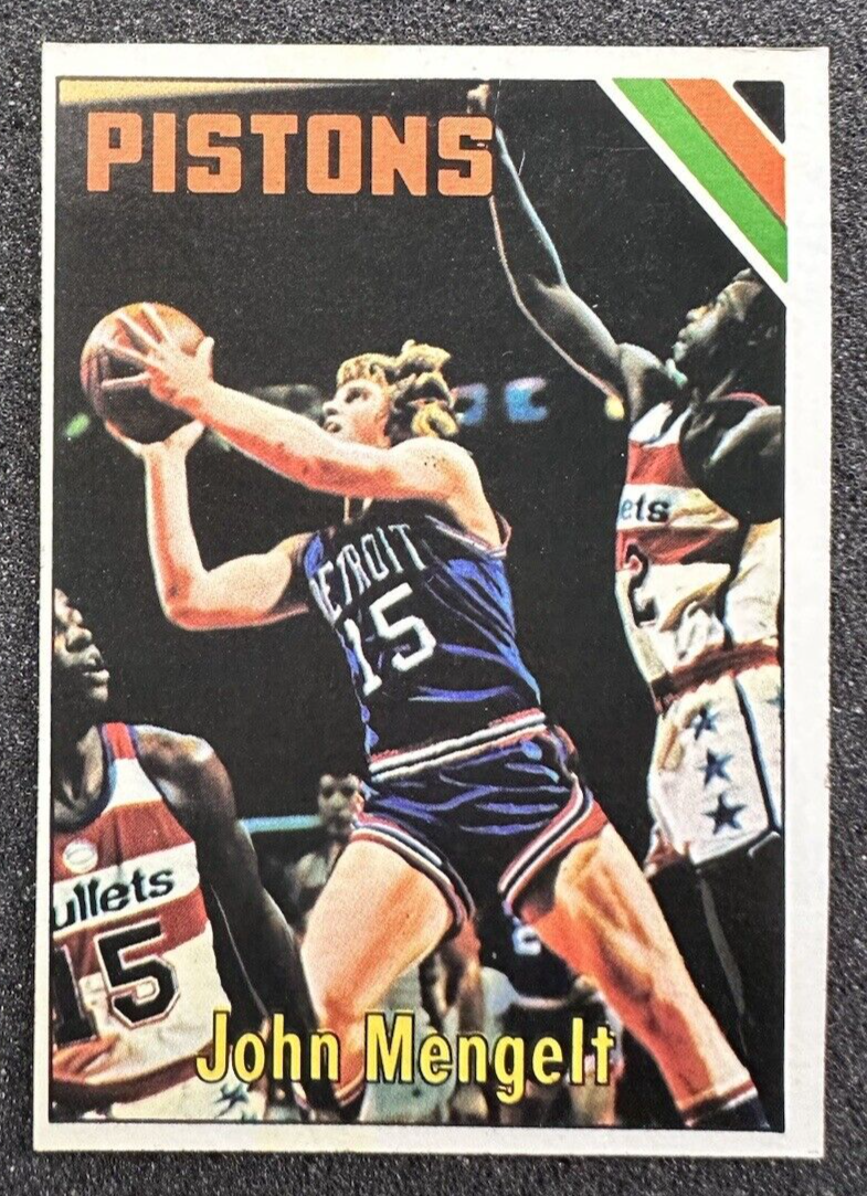1975-76 Topps Basketball John Mengelt #12 NMMT | eBay