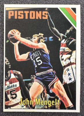 1975-76 Topps Basketball John Mengelt #12 NMMT | eBay