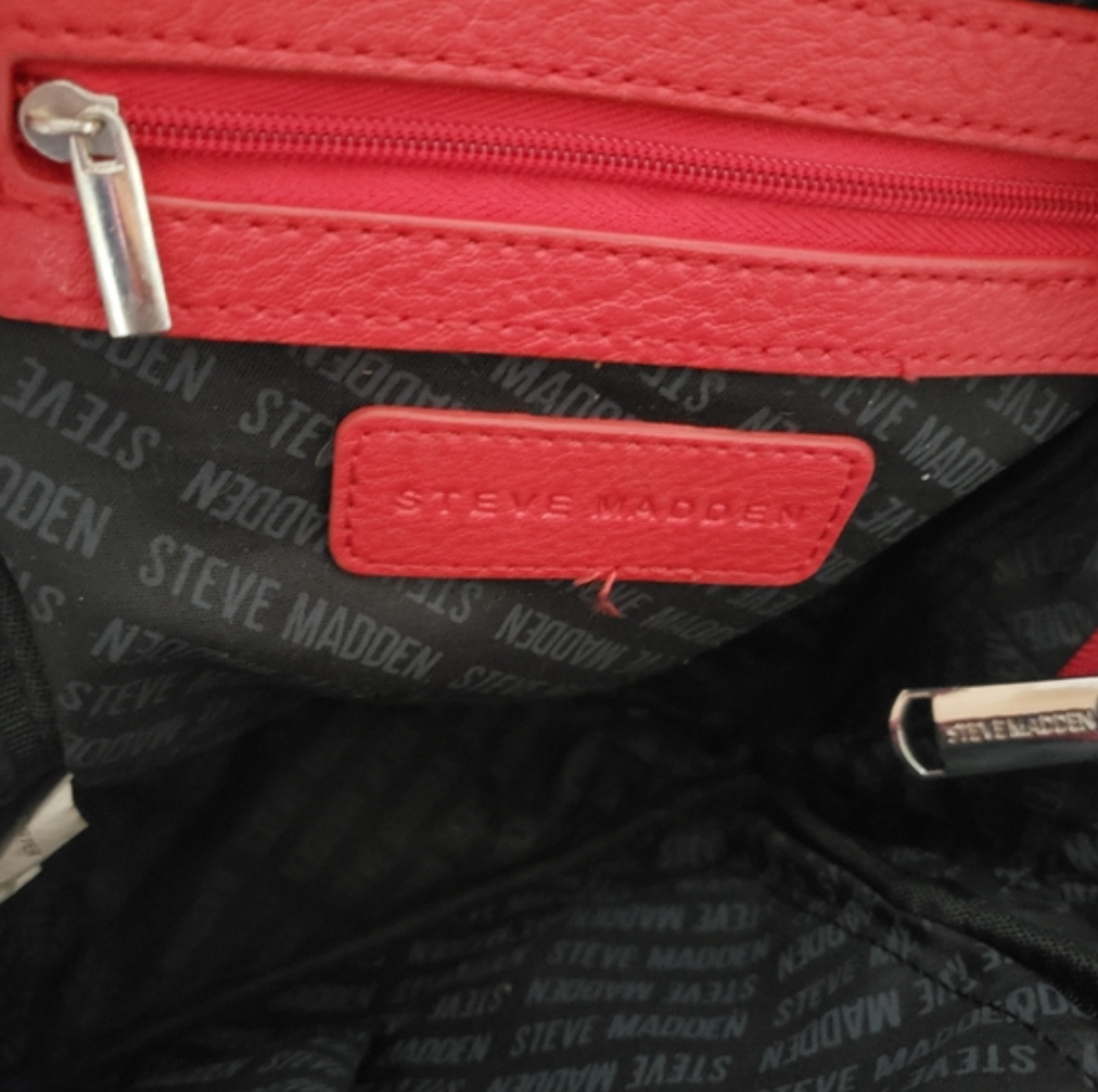Steve Madden Red Mini Backpack | eBay