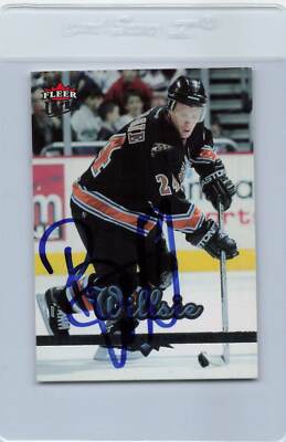 2004/05 Fleer Ultra #199 Brian Willsie Capitals Signed Auto *G2067 | eBay