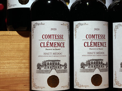 12 Flaschen 2020er Château Comtesse Clémence, Haut-Médoc, Bordeaux WF ...