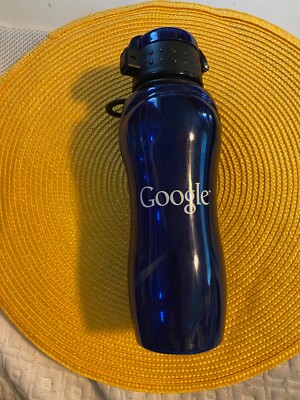 Google Navy Water Bottle | eBay