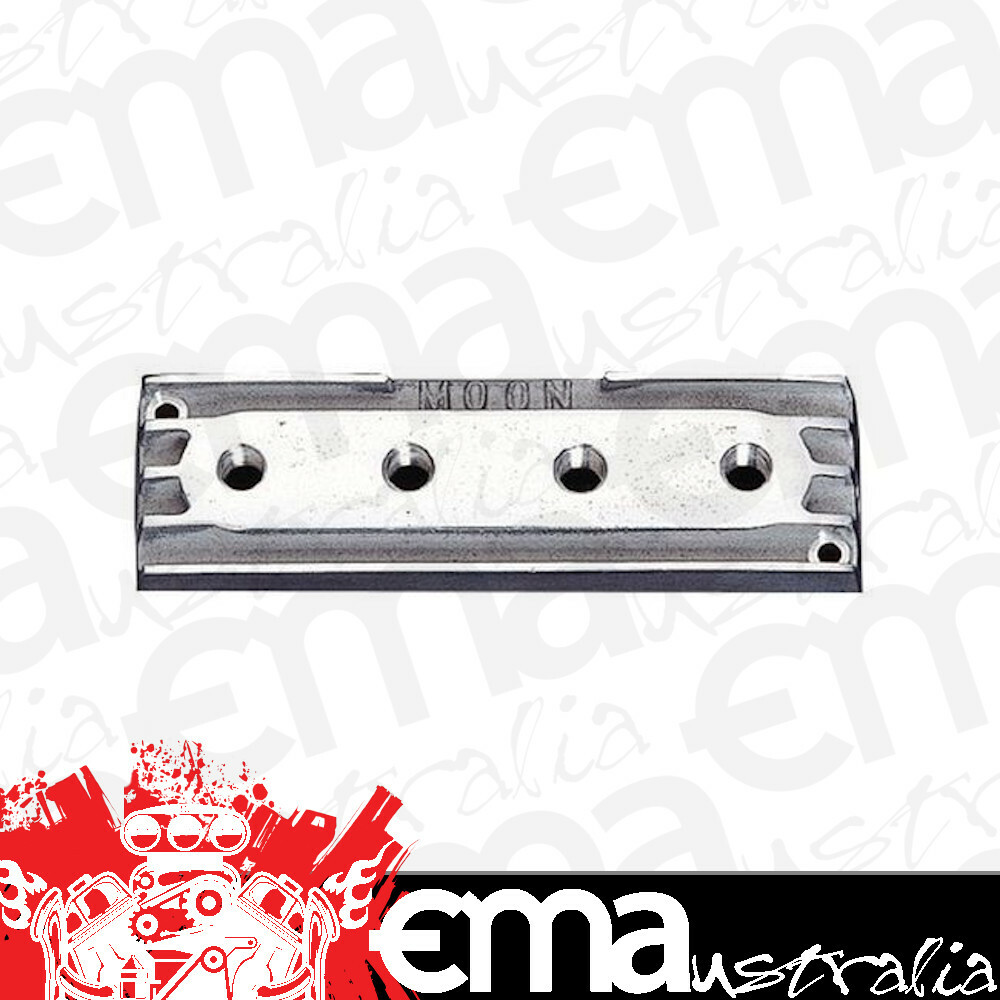 Mooneyes MNMP1012 Fuel Block Finned Cast Aluminium 4 x 1/8" Npt Outlets ...
