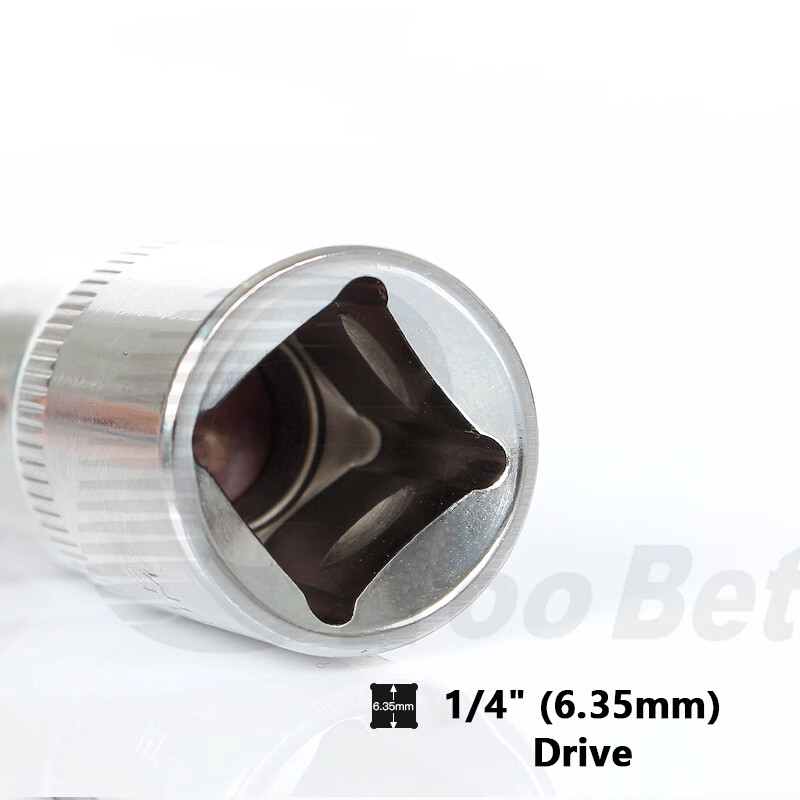 Impact Allen Key Hex Bit Socket Set 1/4" Drive H2 H2.5 H3 H4 H5 H6 H8 ...