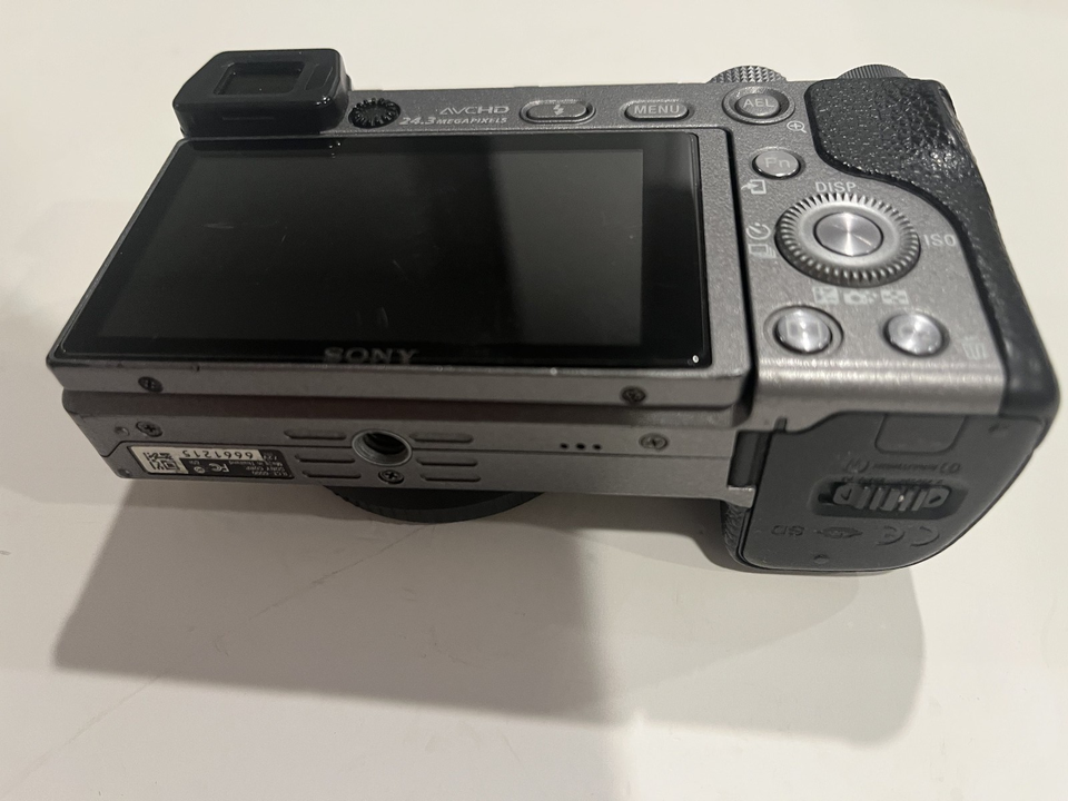 Sony A6000 24.3MP Mirrorless Digital Camera Body- Grey (ILCE-6000 ...