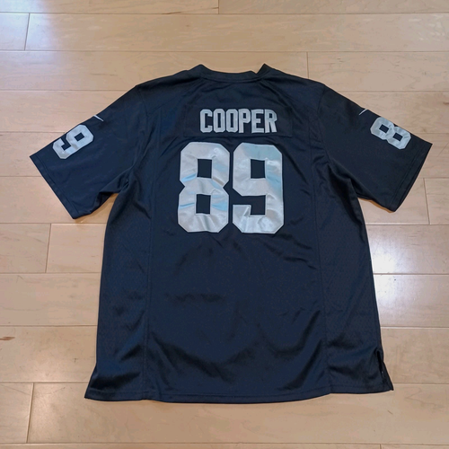 Nike NFL Oakland Raiders #89 Amari Cooper On Field Jersey Black ...