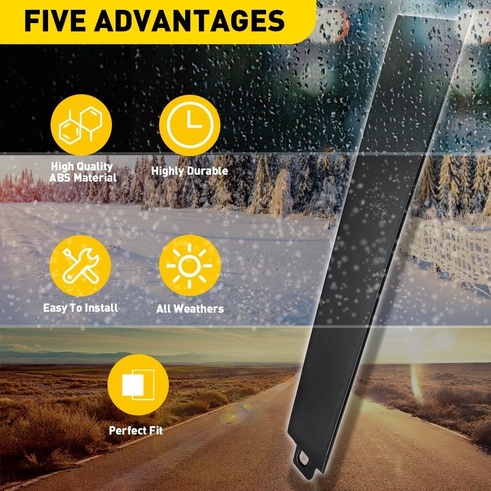 Front Right Door Pillar Molding Black 72430-TA0-A01 For Honda Accord 08 ...