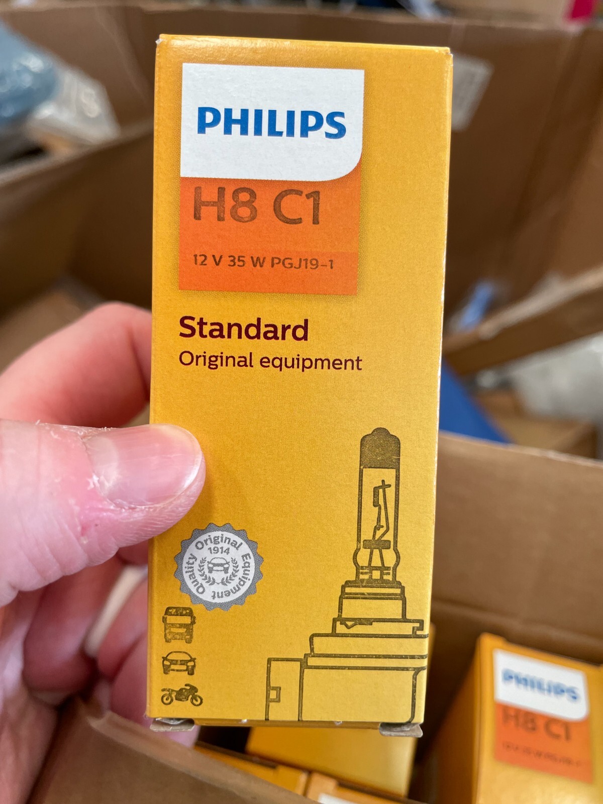 Fog Light Bulb-Standard - Single Commercial Pack Philips H8C1 for sale ...