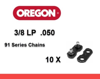 Chainsaw Chain Repair Links 3/8 LP .050 10x Sets Oregon 91 Series chain ...