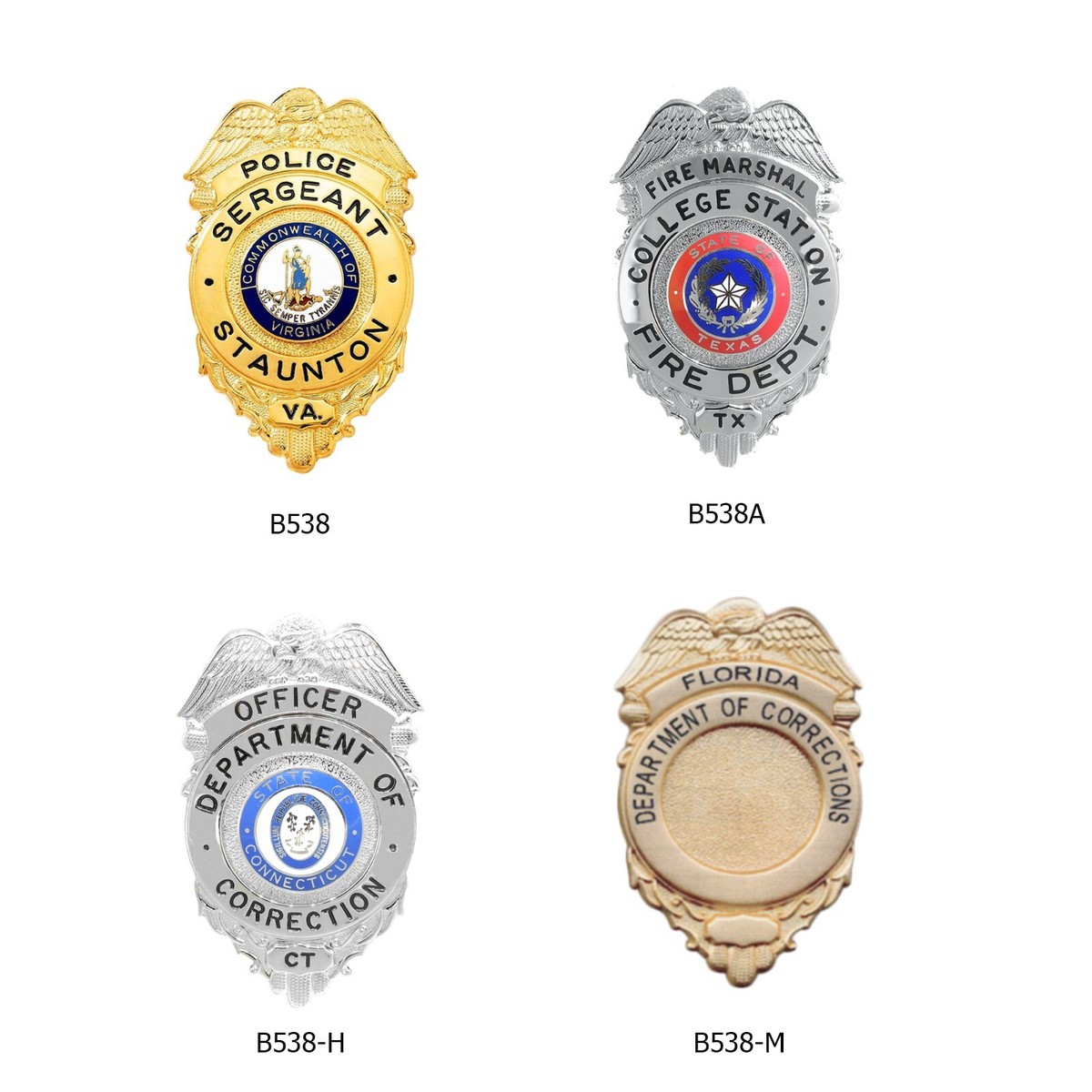 Florida Corrections Badge