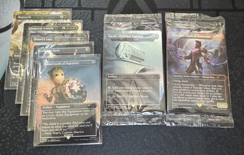 Secret Lair x Marvel - Bundle w/Arcane Signet promo - Foil MTG | eBay