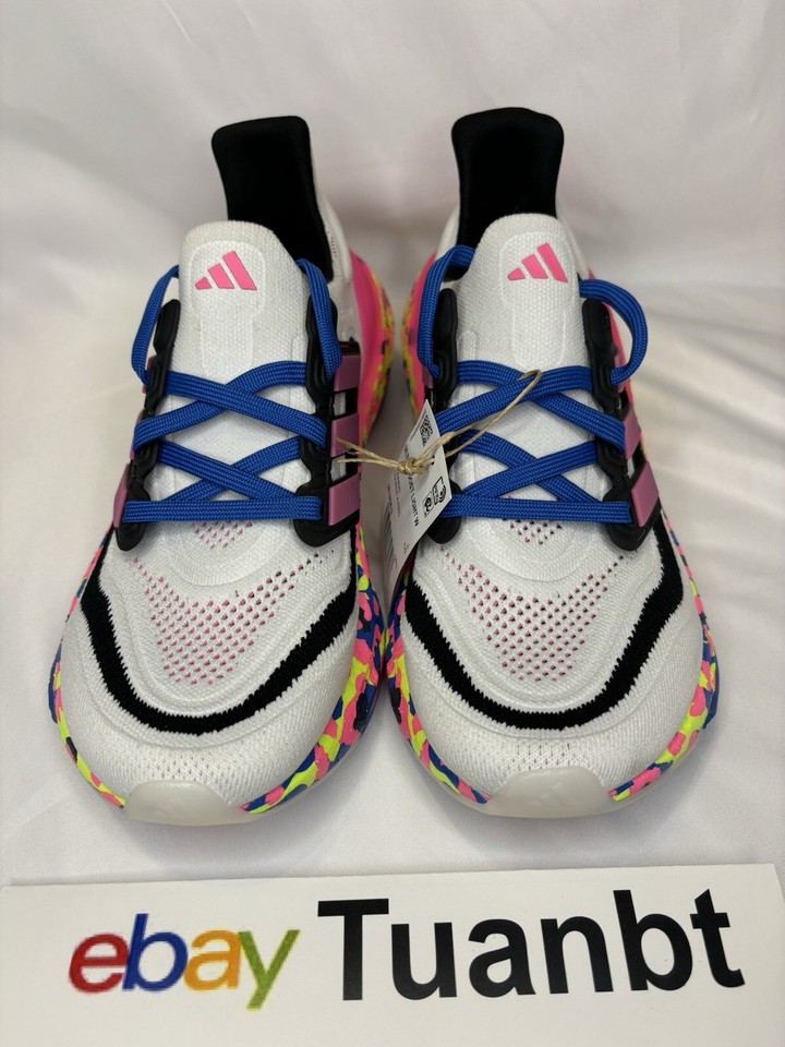 BRAND NEW Adidas UltraBoost Light Lucid Pink/Leopard Women's Shoes ...