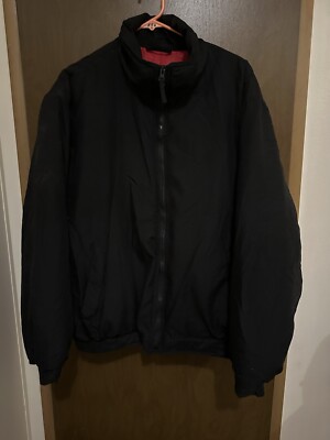 SPORTIER Authentic Outerwear Garment Fall / Winter Coat L Black | eBay