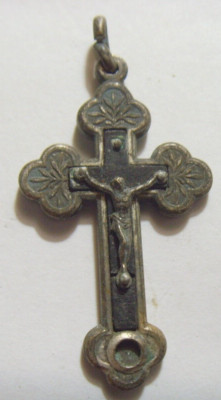 Scarce antique Catholic religious Dominican Friars Crucifix Cross ...