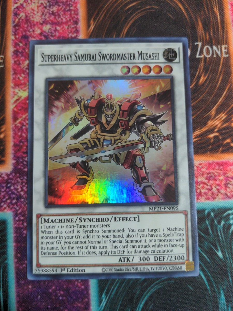 Superheavy Samurai Swordmaster Musashi - Yu-Gi-Oh! Card Database