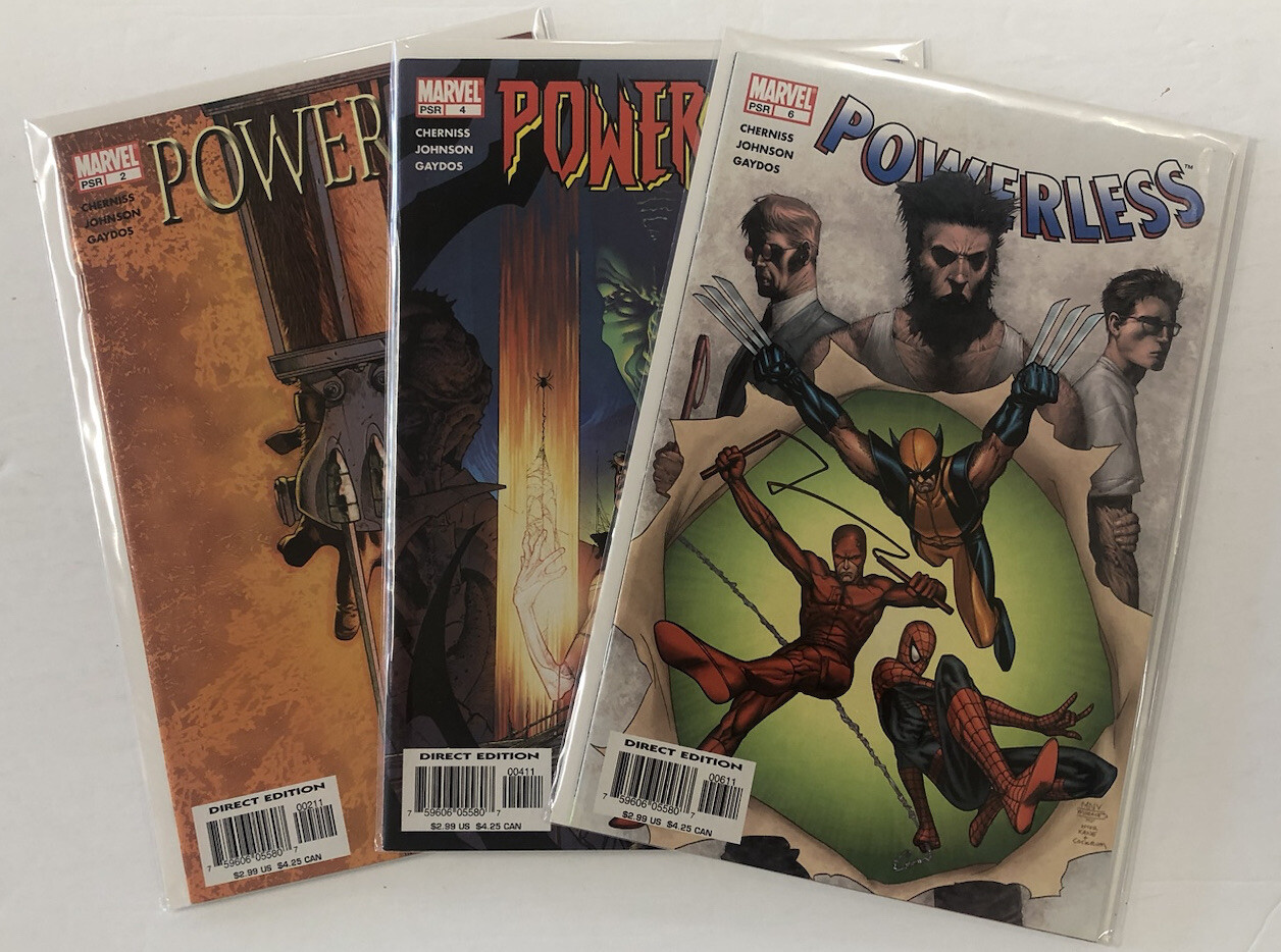 *Powerless (2004) 1-6 of 6 | 6 High Grade books total | eBay