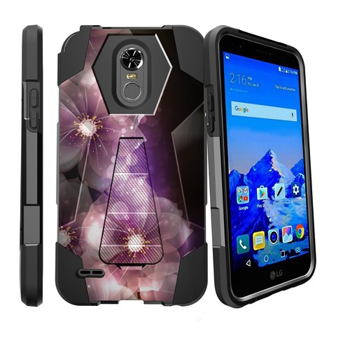 LG Stylo 3 LS777 Stylo 3 Plus Rugged Shockproof Case w/Stand Dual Layer ...