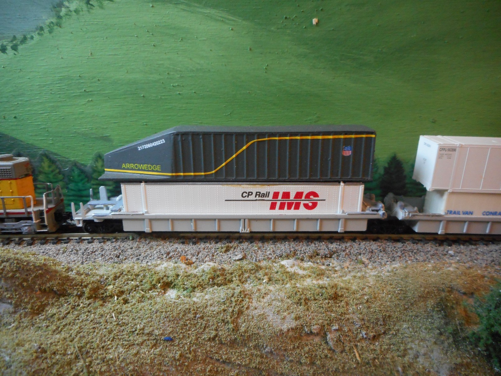 N Scale Container/Well car Load Arrowedge | eBay