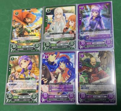 Fire Emblem tcg trading card lot of 6 promo pack vol5 Cipher Complete ...