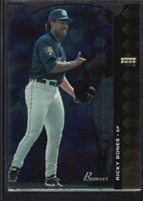 RICKY BONES 1994 SP BASEBALL #56 DIE CUT BREWERS SP RARE | eBay