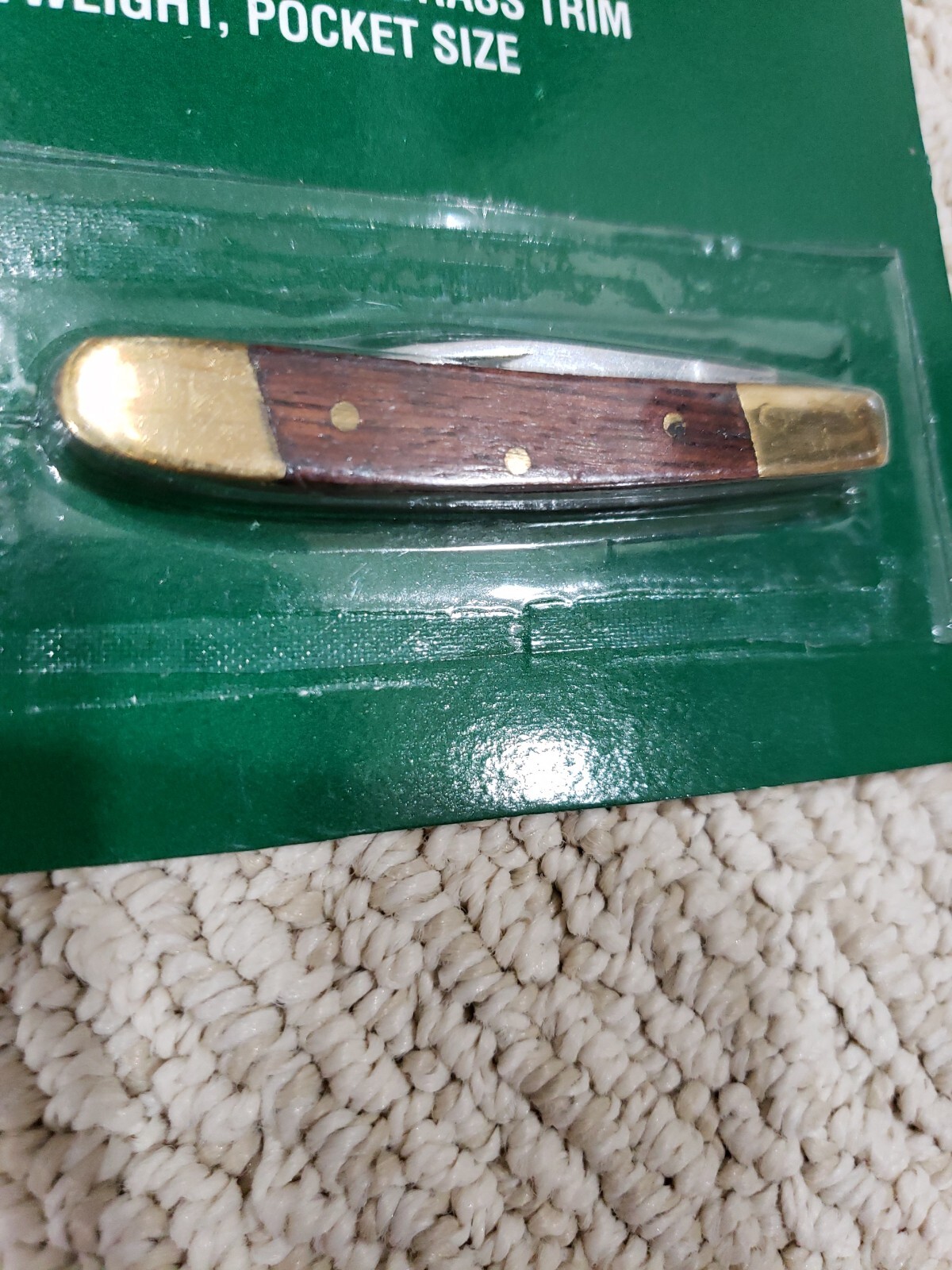 Bushmaster Stainless Steel Pocket Jack Knife-2 Blades: 2 1/8" & 1 9/16 ...