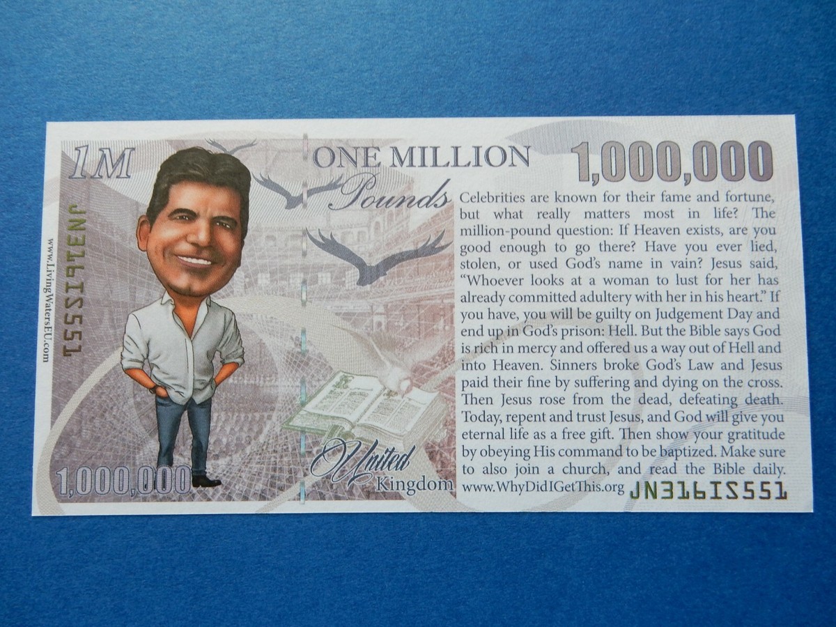 What Does One Million Pounds Look Like - Infoupdate.org