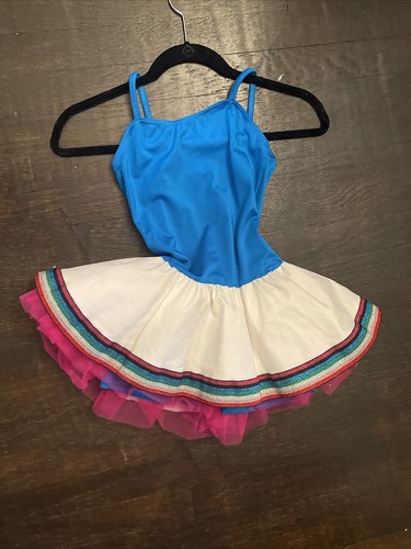 Dance Costume Weissman 64830 Medium Child Multicolor … - Gem