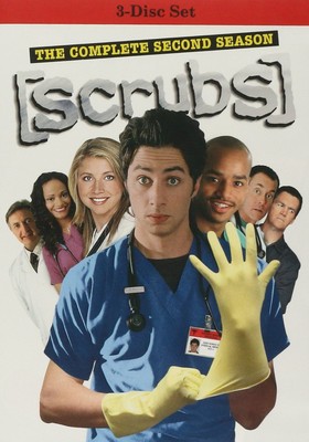 Scrubs - The Complete Second Season (DVD) Zach Braff Sarah Chalke (US ...