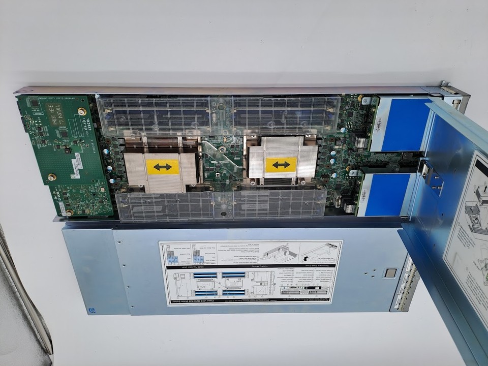 LOT OF 2 CISCO UCS B200 M3 Intel Xeon E5-2650 384GB RAM NO HDD Blade ...