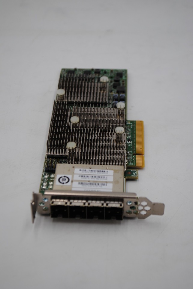 LSI 9206-16e Quad Port SAS 6Gb/s Host Bus Adapter Controller Card PCI-e ...