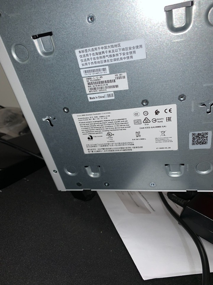 Cisco C9800-L-C-K9 Catalyst 9800-L Copper Uplink | eBay