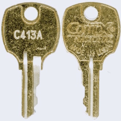 Original Comp-X National Neo Geo C413A Arcade Marquee Key-Suits MVS ...