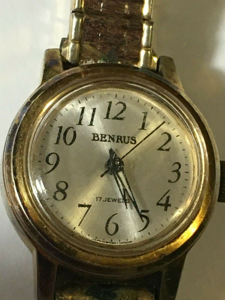 Vintage Ladies Benrus 17 Jewel Watch | eBay
