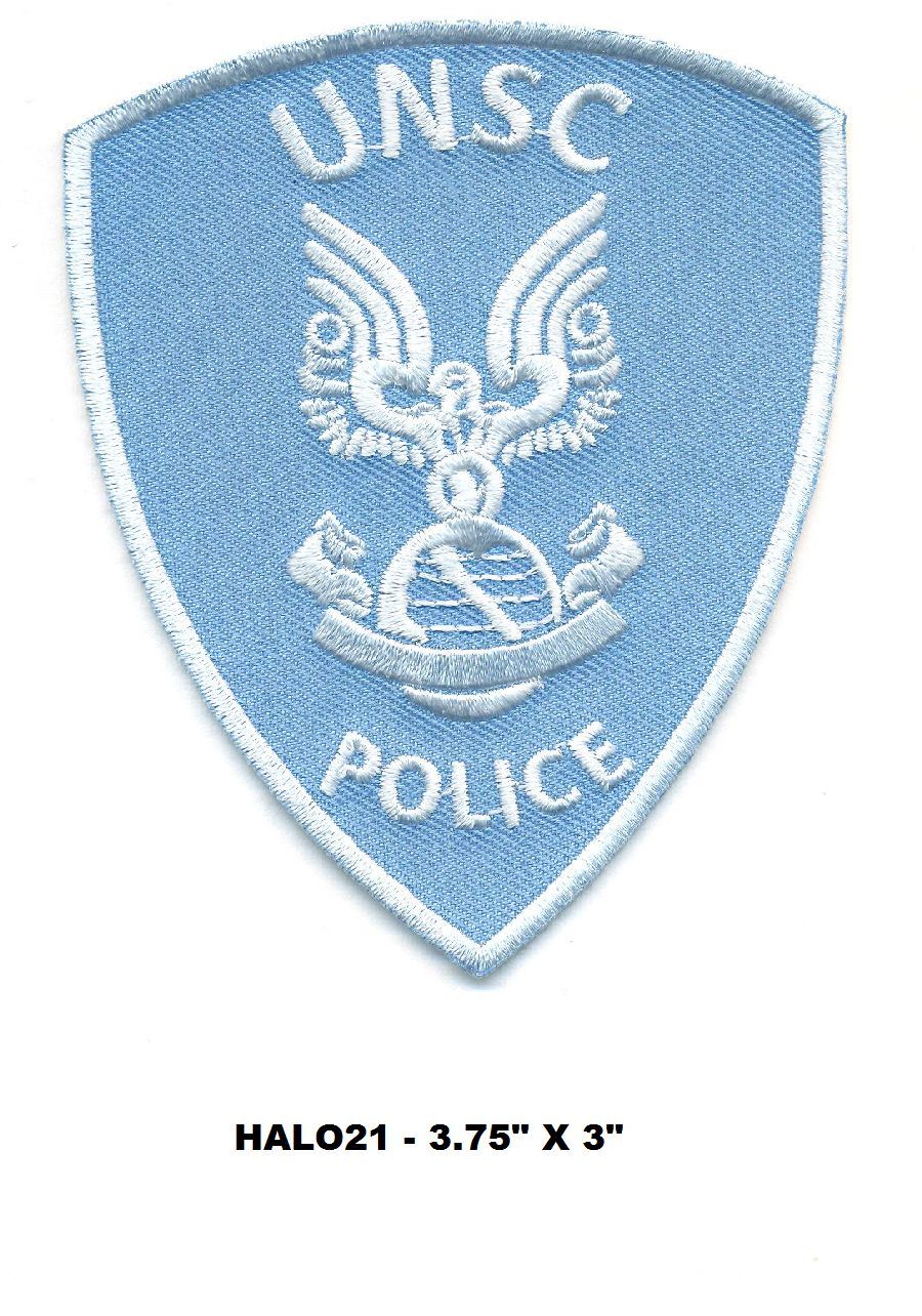 HALO UNSC POLICE PATCH - HALO21 | eBay