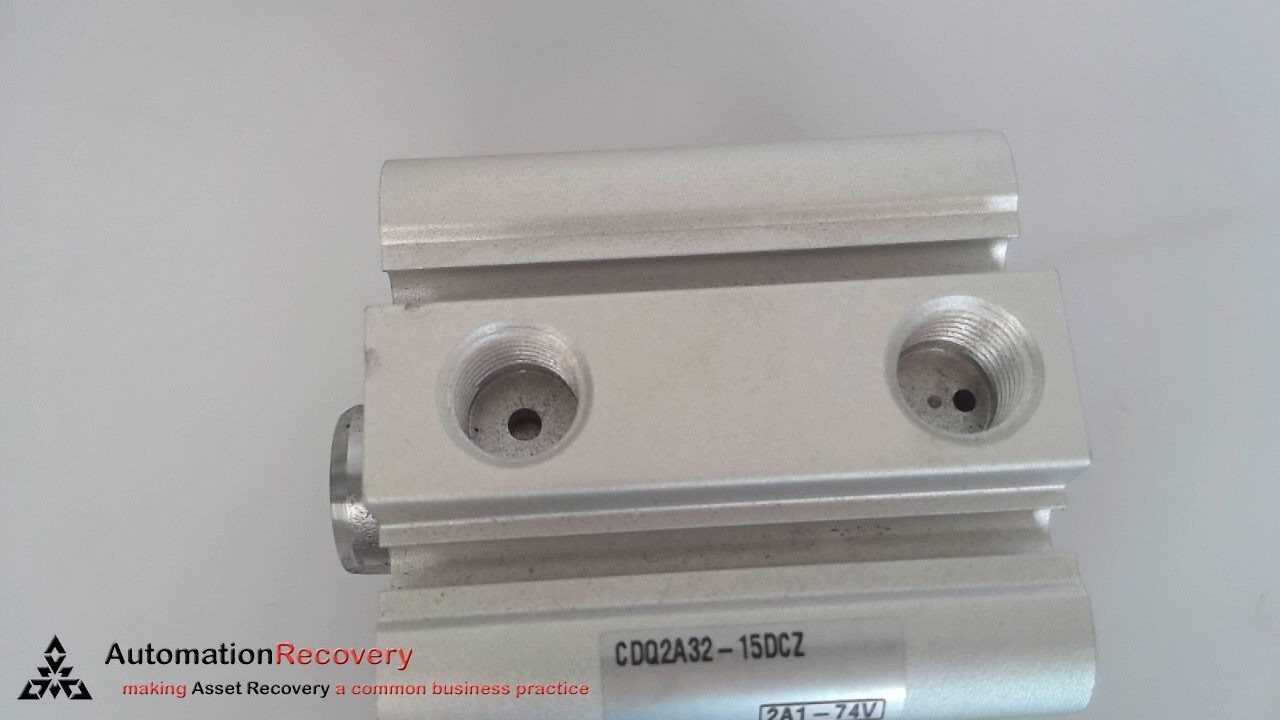 SMC CDQ2A32-15DCZ COMPACT CYLINDER W/ BUILT IN MAGNET #323697 | eBay