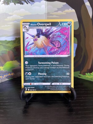 Hisuian Overqwil 090/189 - Astral Radiance - Uncommon - Pokemon Card ...
