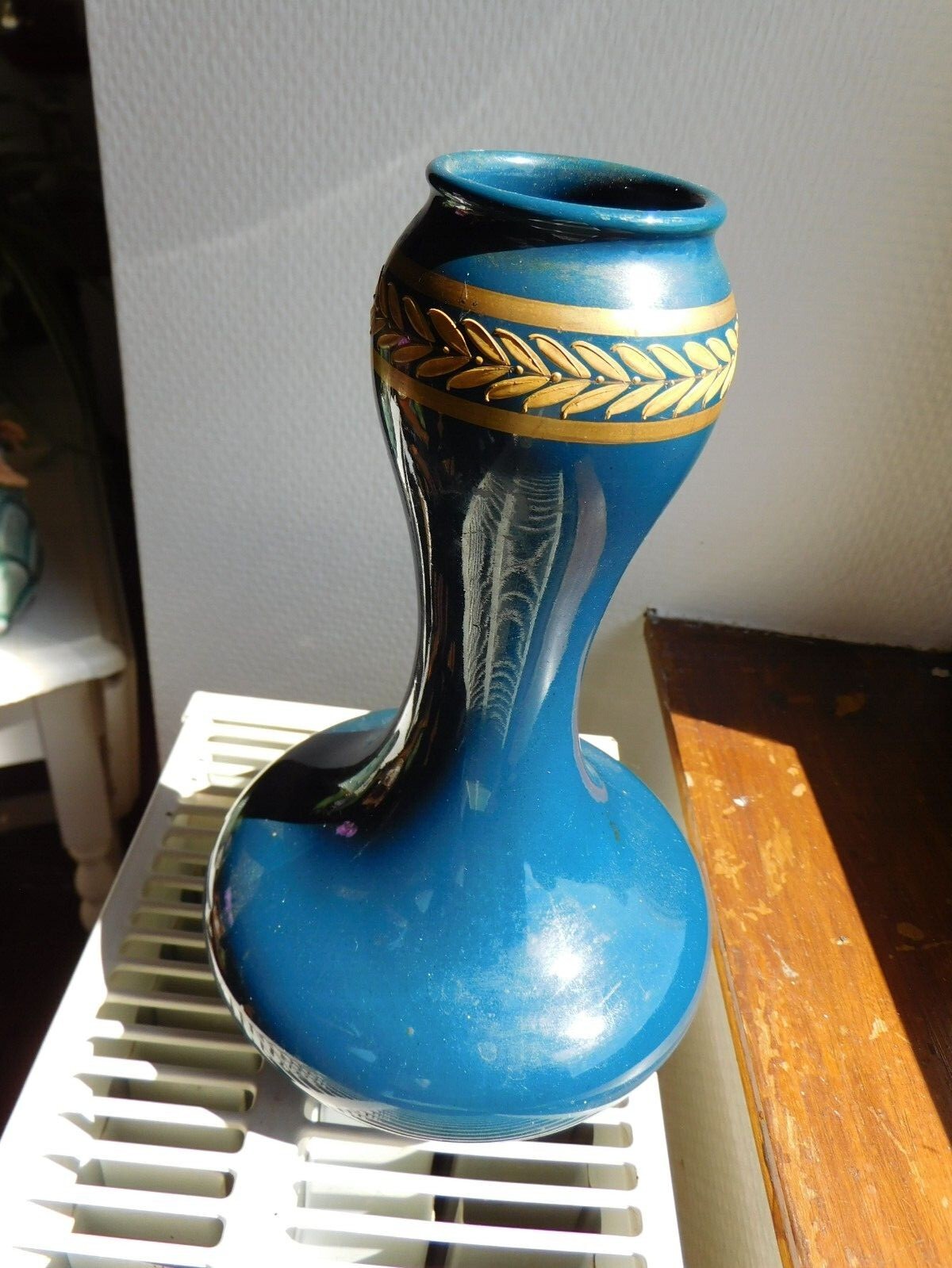 vase ancien signé JAGET PINON faïence de Tours vers 1900 | eBay