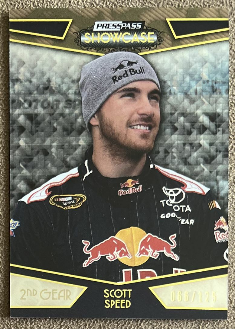 2010 Press Pass Showcase - Scott Speed #26 Gold 2nd Gear /125 for sale ...