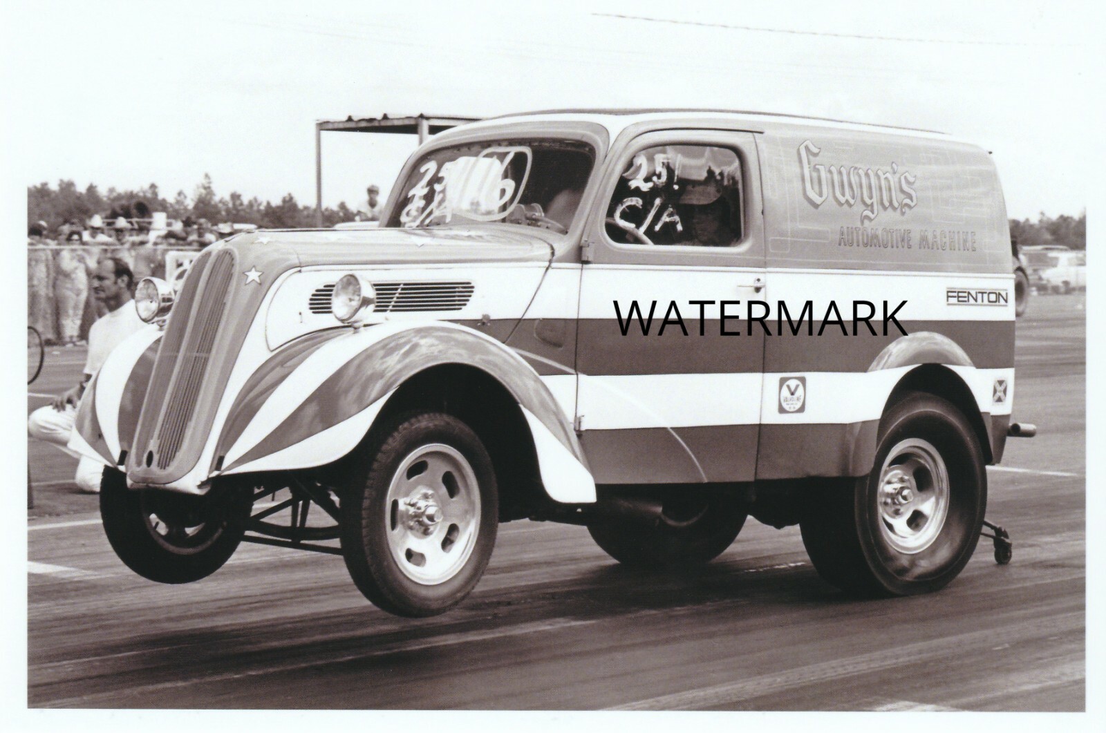 Vintage Drag Racing-Bill Gwyn's C/A 1948 Anglia Thames Panel-SUFFOLK ...