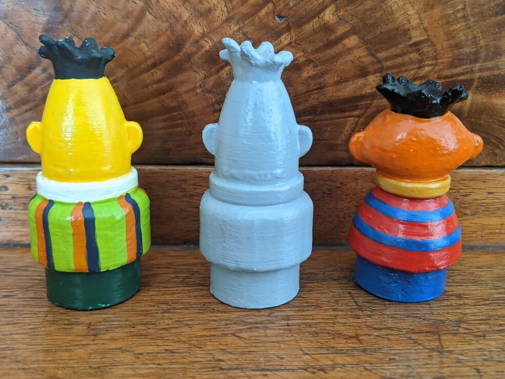 Bert And Ernie Statues